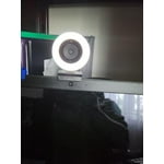 onn. Webcam with Ring Light w/3 LED Levels, Autofocus, Built-in ...