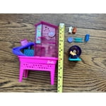 Barbie World Hamster Pet Playground Playset with Wheel, Pets & Food ...