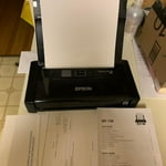 Epson WorkForce WF-110 Portable Printer with Built-in Wi-Fi - Walmart.com