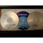 Verbatim CD-R 700MB 80 Minute 52X Recordable Blank Disc 10 Pack Wrap - Walmart.com