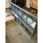 Brower Outdoor Poultry Coop, Galvanized Steel 10-Hole Metal House for ...