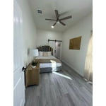 "HOWE Queen Size Platform Tufted Fabric Bed Frame, 61"" Headboard ...