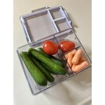 The Home Edit Bento Box Clear Food Storage Container Set of 3 ...