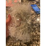 LED Snowflake String Lights, 33ft, 2 Modes, Battery Powered, Indoor ...