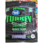 Great Value Fully Cooked Turkey Sausage Sticks 8 oz Resealable Package ...