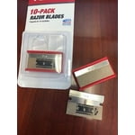 Hyper Tough Single Edge Razor Blades, Paper Wrapped in Dispensers, 10 ...