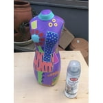 Krylon Workable Fixative Spray Coating, Clear Finish, 11 oz, Reworkable ...