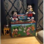 Disney Mickey Mouse Deluxe Wood Toy Box by Delta Children, Greenguard ...
