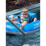 PoolCandy Motorized Pool Tube Runner with Built-In Throttle and 3-Blade ...