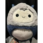 Squishmallows FuzzAMallows 12 inch Horace the Blue and Gray Yeti ...
