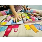 HABA Kid Play Toys: Dress-up Doll Lilli Magnetic Game with 54 Pieces ...