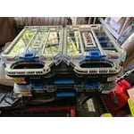 HART Stack System Tool Box with Removable Organizer Bins, Fits Modular ...