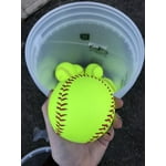 Free Shipping! Athletic Works Softballs Set of 12 in 5-Gallon Bucket ...
