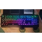 onn. Gaming Mechanical Keyboard with Blue Switches, Adjustable 16.8M ...