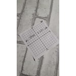 Mr. Pen- Graph Paper Sticky Notes, 6 Pads, 3x3 Inch, Bright Colors ...