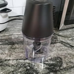 Mainstays 3 Cup Electric Chopper, Compact Kitchen Device, Stainless ...