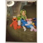 Sesame Street Elmo Cookie Monster Big Bird Cotton Gauze Matching Family ...