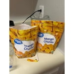 Great Value Frozen Mango Chunks 16 oz with Vitamin C, No Added Sugar ...