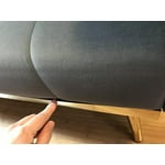 Morden Fort Gray Futon Sofa Bed Velvet Upholstered Couch Convertible ...