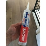Loctite Crystal Clear Power Grab Construction Adhesive 2.7 fl oz Tube ...