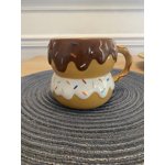 Mainstays Sprinkled Donut Sculpted Earthenware Mug, 17.92 Ounces, Multi ...