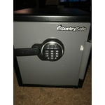 SentrySafe SFW123ES Fire-Resistant and Water-Resistant Safe with ...