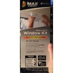 Duck Max Strength 84x120 in. Insulation Film Window Kit, Suitable for ...