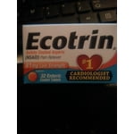 Ecotrin 81 mg Safety Coated Enteric Aspirin Low Strength Tablets 150 ea ...