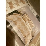 Nanshing Devi 9 Piece Scroll Transitional Comforter Set, Queen, Gold ...