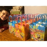 12PCS SpongeBob Squarepants Goodie Party Favor Gift Birthday Loot Bags ...