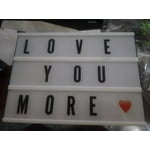 Dream Studio DIY Light Up Cinema Box, Customizable Backlit Message ...