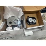 Delta 342702 Modern Round Non Shared Function Shower System Package ...