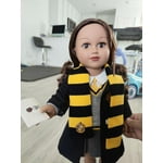 My Life As Harry Potter Hufflepuff Posable 18-inch Doll, Brunette Hair ...
