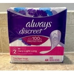 Always Discreet Incontinence Panty Liners Very Light 120 CT, Bladder ...
