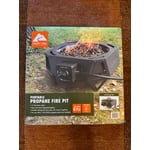 Ozark Trail 15" 54,000 BTU Propane Black Steel Portable Fire Pit with ...