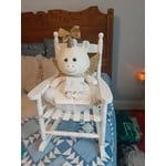 Jack Post Small Wooden Rocking Chair for Children Ages 1-3, Indoor ...