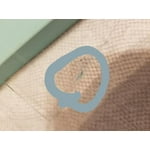 Langdon House 8x10 Eggshell Blue Real Wood Picture Frames with Gold ...