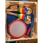 Melissa & Doug Music Makers 7-Piece Wooden Musical Instrument Set ...