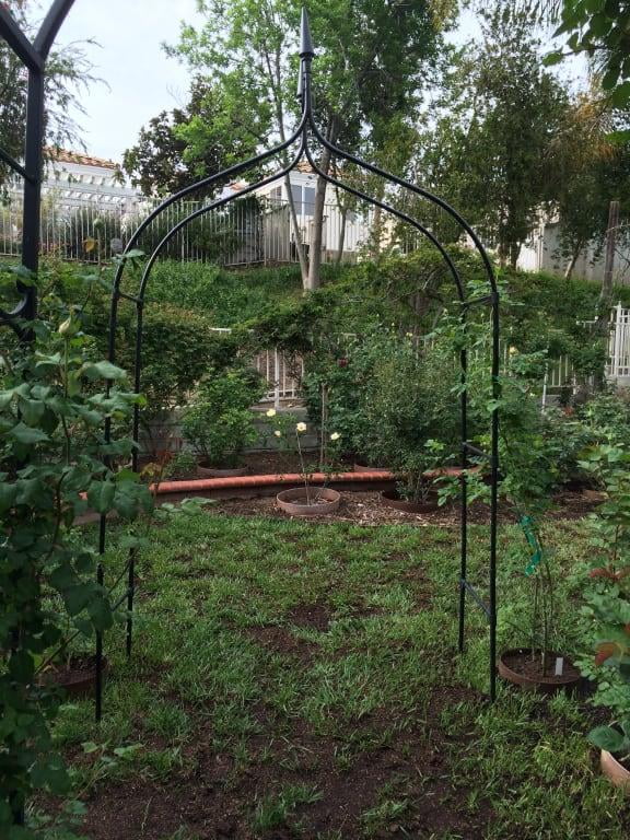 Gardman Gothic Steel Garden Arbor - Garden Design Ideas