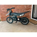 Razor Mini Youth Motocross MX125 Electric Dirt Bike - Black, Ideal for Kids 7+, 40-80 lbs with ...