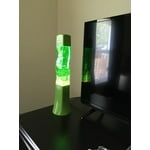 Creative Motion Groovy S-Shaped Lamp, Glitter / Blue, Height: 16 tall ...