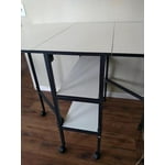 Sullivans Collapsible Portable Foldable Adjustable Height Home Hobby ...