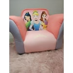 Disney Princess Upholstered Chair with Sculpted Plastic Frame by Delta ...