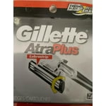 Gillette Atra Plus Men's Razor Blade Refill Cartridges with Lubrastrip ...