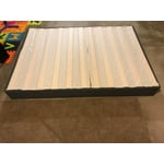Zinus Upholstered 7.5” Metal Box Spring with Wood Slats, Twin - Walmart.com