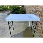 Zimtown 45" Fish Fillet Table, Portable Folding Fish Cleaning Table ...
