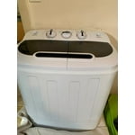 "ZENY Portable Compact Washing Machine, Mini Twin Tub Washer and Dryer ...