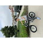 VIRO Rides Electric Mini-Bike 25.2 V Cafe Racer Powered Ride-On with ...