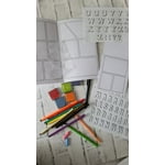 Smarts & Crafts Unisex Make Your Own Comic Book Studio Kit, 33 Pieces ...