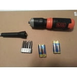 BLACK+DECKER 6V ALKALINE SCREWDRIVER, BCF601AA - Walmart.com